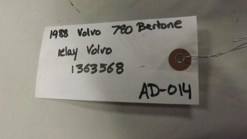 Purchase 1987 1988 1989 1990 Volvo 780 Bertone Impulse Converter ...