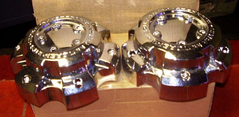 Purchase Ultra Chrome Custom Wheel Center Caps #89-9850 SET OF 2 in ...