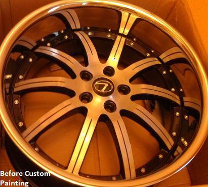 Purchase CUSTOM PAINTED BLACK RIVETS 20 inch Roderick RW3 Wheels Rims ...