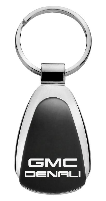 Purchase GMC Denali Black Tear Drop Metal Key Chain Ring Tag Key Fob ...