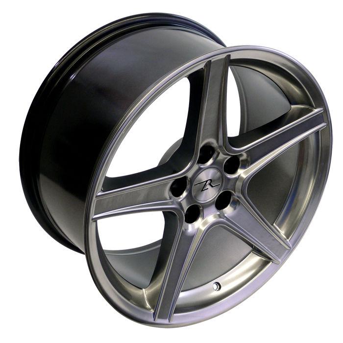 Buy 18 x9 & 18x10 inch HyperBlack Mustang ® Wheels fit Saleen 18" 1994 ...