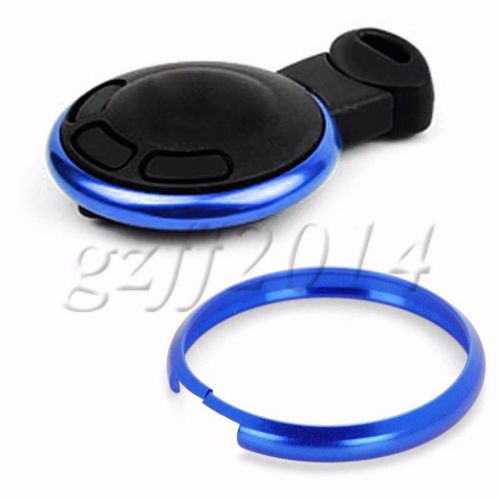 Buy Smart Key Fob Replacement Blue Trim Ring FIT Mini cooper R55 R56 ...