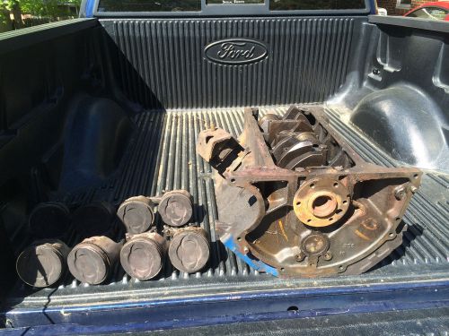 Buy Ford 428 Engine Block with 1U 428 Crankshaft, Rods and Pistons in ...