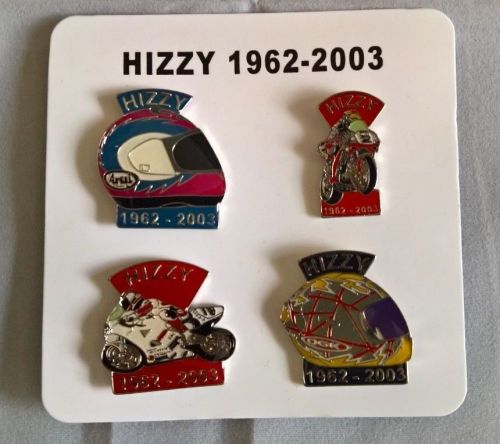 Buy Steve Hislop Set of 4 Motorcycle Pin Badges in Douglas, Isle of Man ...