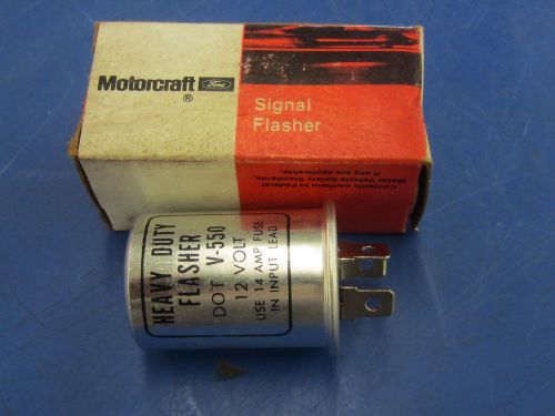 Buy NOS MOTORCRAFT SF-550 SIGNAL FLASHER 12 VOLT 3 PRONG D1FZ-13350-A ...