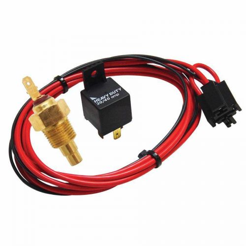 Buy Radiator Temp Control Kit with Harness brass drag race accessory ...