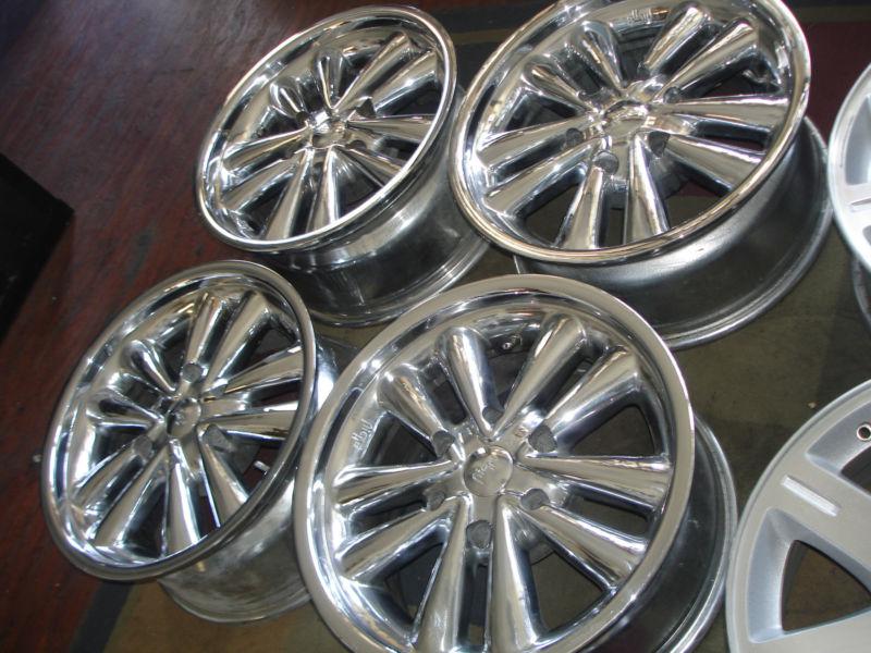 Buy CHEVY GMC TRUCK VAN SUV 17X8 NICHE 6 LUG BOLT CHROME WHEELS RIMS in ...
