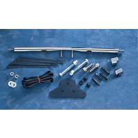 Buy Chrome Rear Turn Signal Relocation Kit Harley Dyna / Sportster in ...