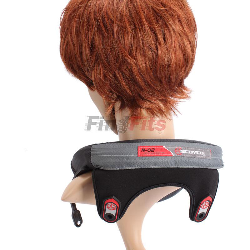 Buy New Motrocycle Motocross Neck Roll Support Brace Protector Red in ...