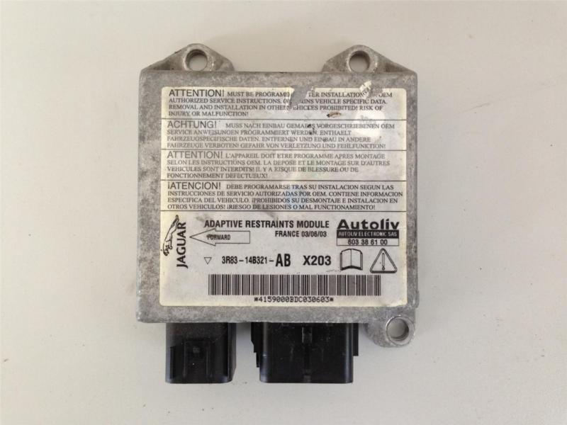 Buy 2004 JAGUAR S TYPE AIR BAG COMPUTER MODULE RELAY in San Diego ...