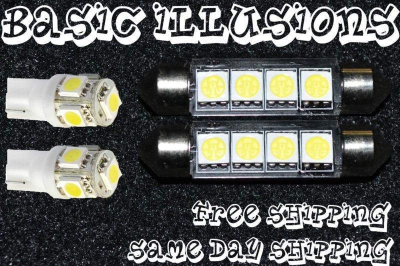 Buy PINK 2 211 4SMD DOME MAP LIGHT + 2X 194 5LED LICENSE PLATE COURTESY ...