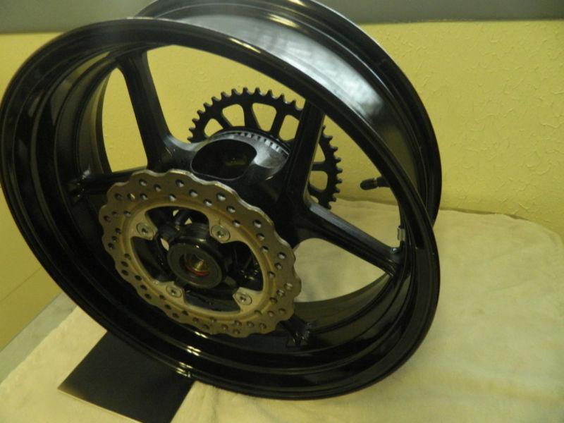 Buy 2007 2008 Kawasaki zx6r rear wheel zx6 rear rim in Houston, Texas ...