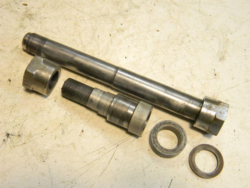 Find BSA REAR WHEEL AXLES - full width hub, w/ hardware, A10 in Maple ...