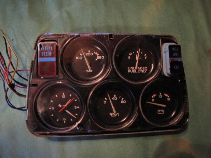 Find CORVETTE 1968-1982 C3 CONSOLE GAUGES USED in Welches, Oregon, US ...