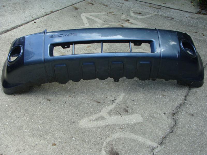 Find 08 09 10 11 12 Ford Escape Front Bumper Cover OEM!! Steel Blue in ...