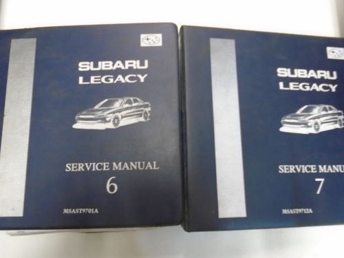 Find 1997 Subaru Legacy Service Manual Repair Shop Set Factory OEM ...