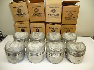 Find Set of 8 NOS 1970's Mopar Direct Connection 426 HEMI 12.5:1 Super ...
