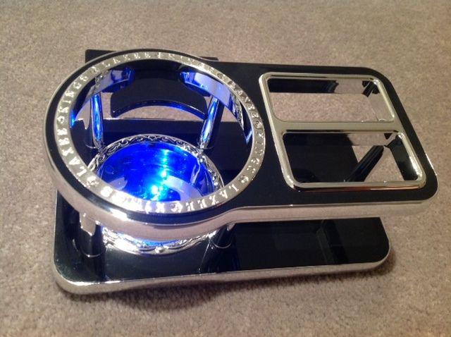 Find JDM VIP Cup Drink Holder Table w/Blue Illumination 1 PC. in FPO AP ...
