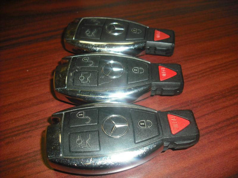 Find (3) Mercedes Benz Keyless Smart Remote Key Entry Fob LOT #2 FCC ID ...