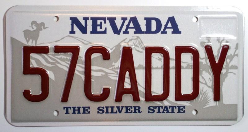 Find 57 CADDY Metal Novelty License Plate for Your 1957 Cadillac in ...