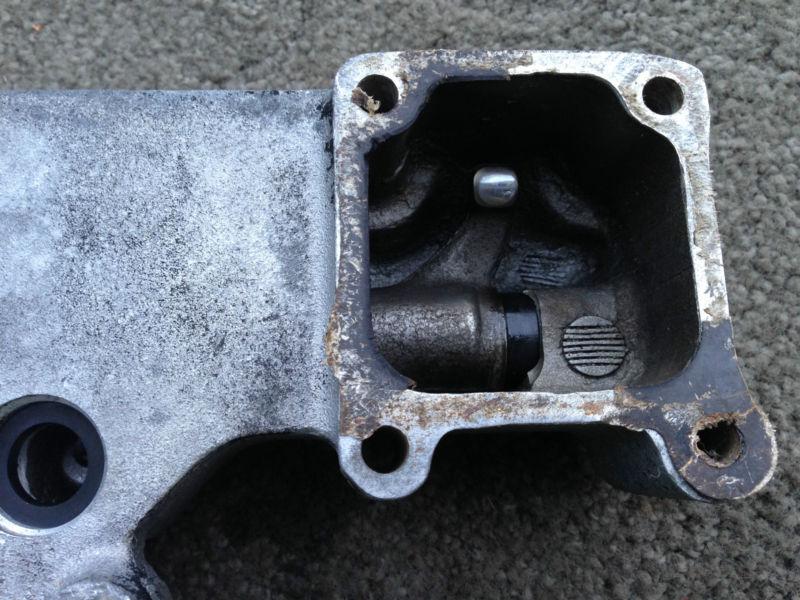 Find Harley Davidson OEM Shovelhead Rocker Boxes Covers Head W/Rocker ...