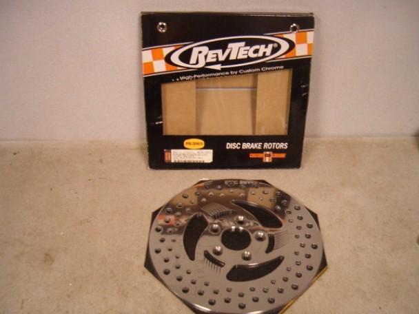 Find RevTech 'Stiletto' Rear Brake Rotor for 1981 to 1991 Harleys-$279 ...