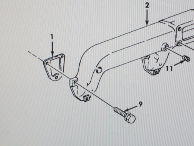 Find 2 M809 5 TON DIESEL INTAKE MANIFOLD GASKETS 3008591 NOS in Halifax ...
