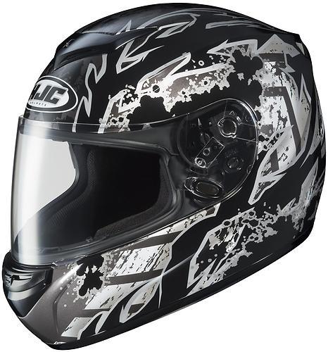 Find NEW HJC CS-R2 SKARR FULL-FACE ADULT HELMET, MC-5/BLACK/GRAY/WHITE ...