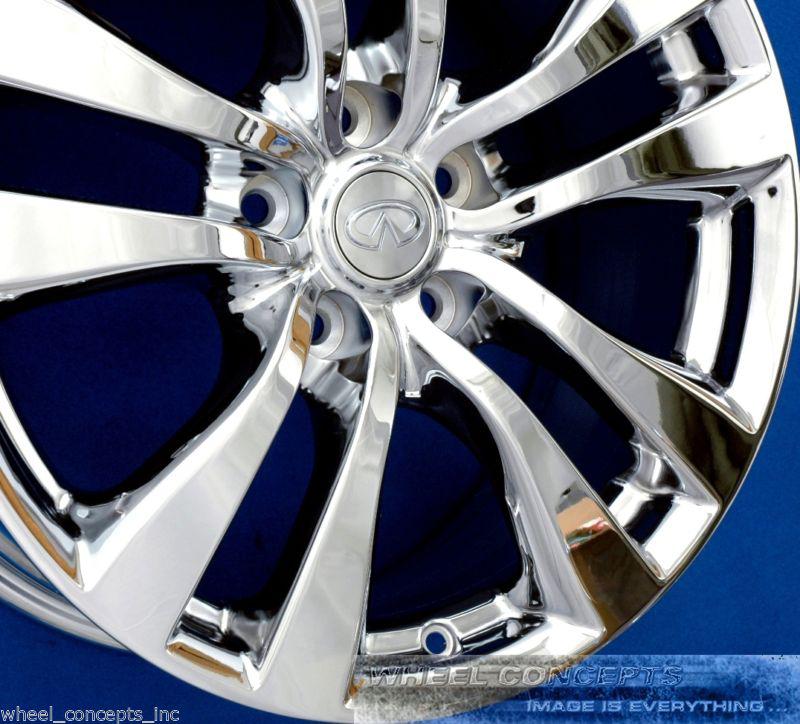 Find INFINITI M35 M45 18 INCH CHROME WHEELS EXCHANGE M 35 45 in Newbury ...