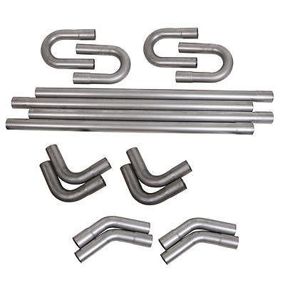 Find Summit Racing Exhaust Pipe Kit Header-Back Weld-Up Steel 2.25" Dia ...