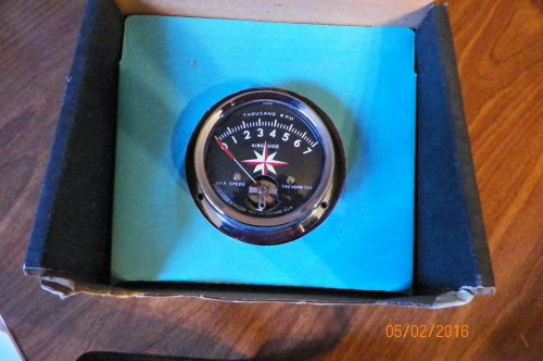 Sell VINTAGE AIRGUIDE #666-B OLD BOAT TACHOMETER~TACH GAUGE~MARINE ...