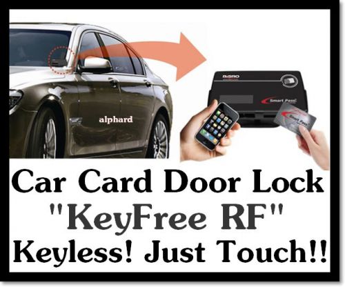 Sell Vehicle Car Card Door Lock Digital Touch Keyless System Key in ...