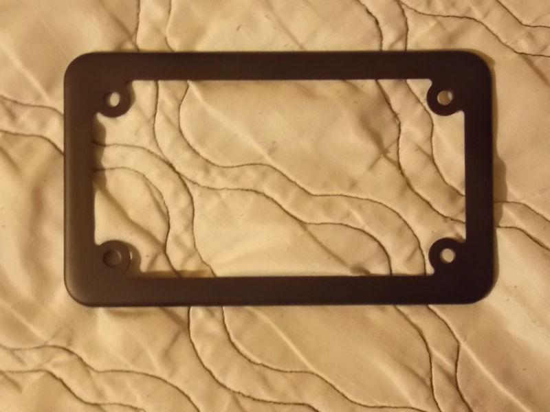 Sell NEW DENIM BLACK HARLEY MALTEASE CROSS 7X4 LICENSE PLATE FRAME in ...