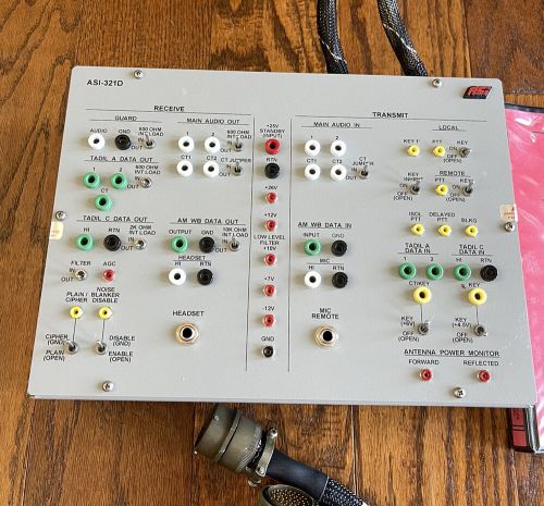 Sell Avionics Specialist Inc ASI-321D Audio Test Fixture Bench in AR ...