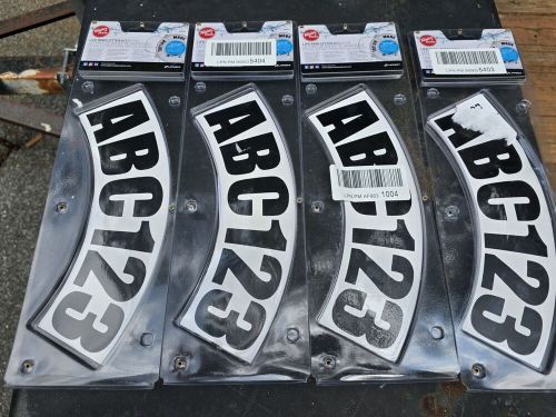 Sell X 4 Taylor Made Life Ring Letter Kit 2 inch Black Letters Symbols ...