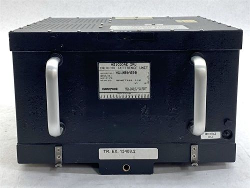 Sell Honeywell HG1050AE IRU Inertial Reference Unit HG1050AE09 in ...