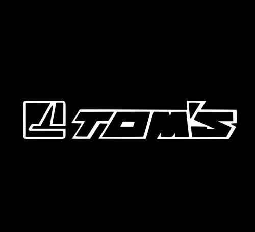 Sell TOM’S Sticker Decal Vinyl Jdm Drift Show Car Pick Your Colour in ...