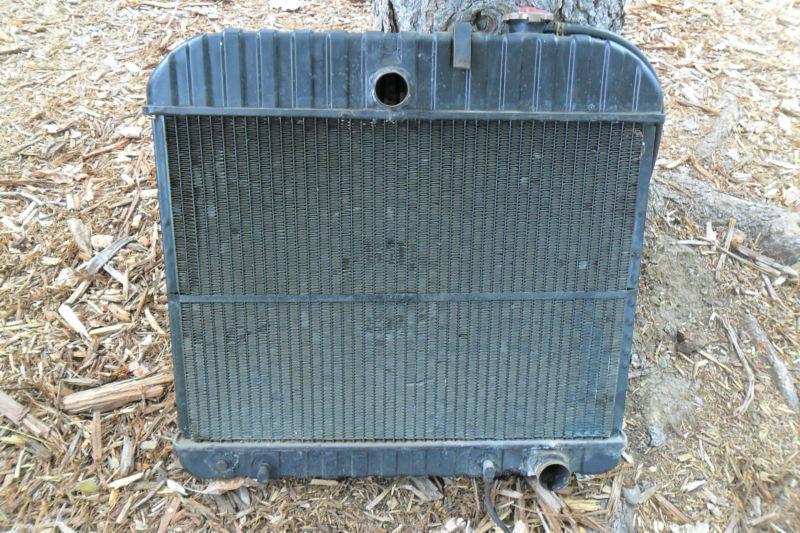 Sell 1960 61 62 63 64 65 66 CHEVY GMC C10 C20 RADIATOR WITH TRANS ...