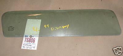 Sell LAND ROVER 94-97 DISCOVERY ALPINE SKYLIGHT GLASS WINDOW 1994 1995 ...