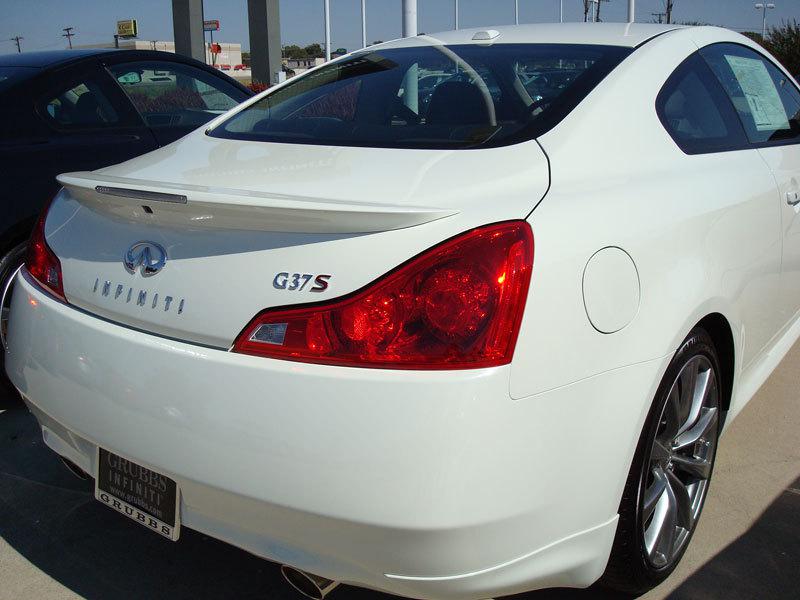 Sell UNPAINTED PRIMER 2008-2012 INFINITI G37 REAR OE LIP SPOILER in ...