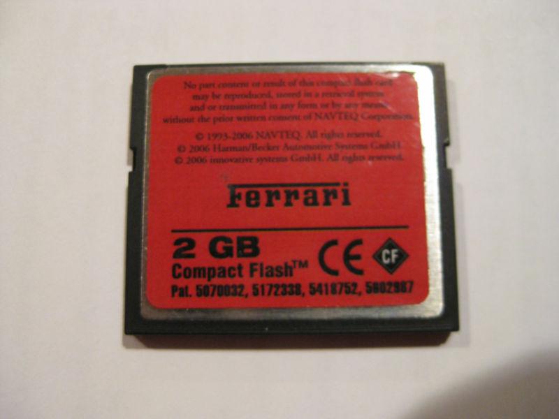 Purchase Ferrari Harman Becker Navteq USA version 3.0 CF Software for ...