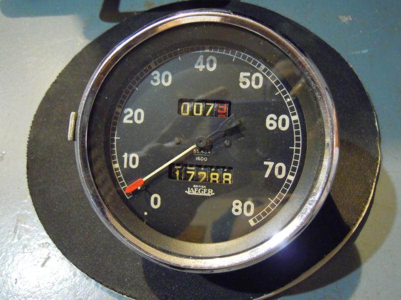 Purchase BRITISH JAEGER SPEEDOMETER SS.484 Jaguar Triumph MG Mark Lotus ...