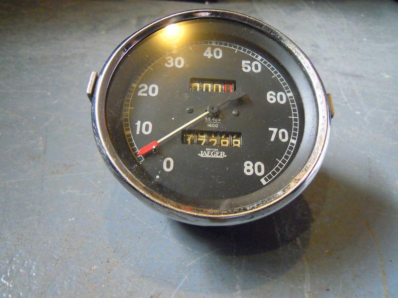 Purchase BRITISH JAEGER SPEEDOMETER SS.484 Jaguar Triumph MG Mark Lotus ...