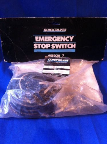 Purchase Genuine Quicksilver Mercury Emergency Stop Switch 65503A 7 New ...