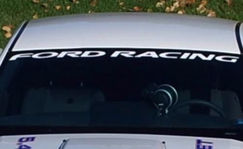 Purchase 2005 - 2014 FORD RACING MUSTANG WINDSHIELD BANNER M-1820-M in ...