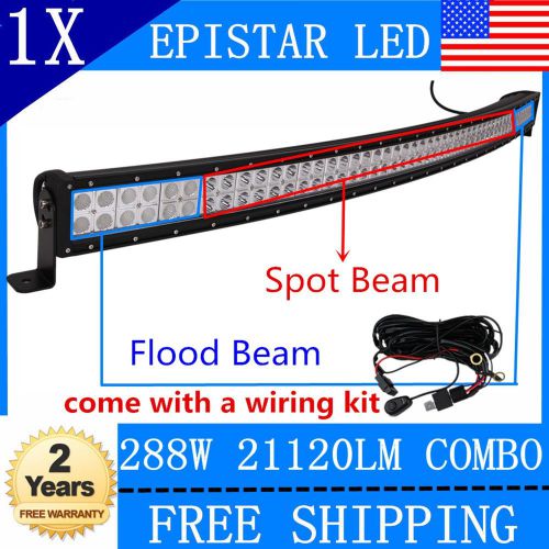 Purchase NEW 50''IN 288W Curved Epistar LED Work Light Bar S/F Combo ...