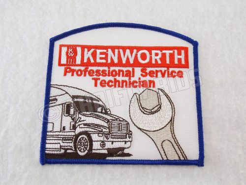 Purchase Kenworth Professional Service Technician Embroidered Patch Red ...