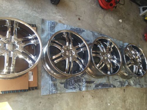 Purchase Chrome 20" Boss Rims in Lawrenceville, Georgia, United States