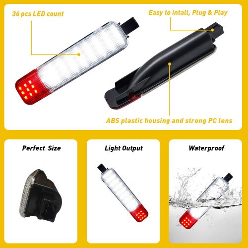 Purchase [BRIGHT] For Chevy/GMC 97+ C/K Tahoe Yukon LED Panel Door ...