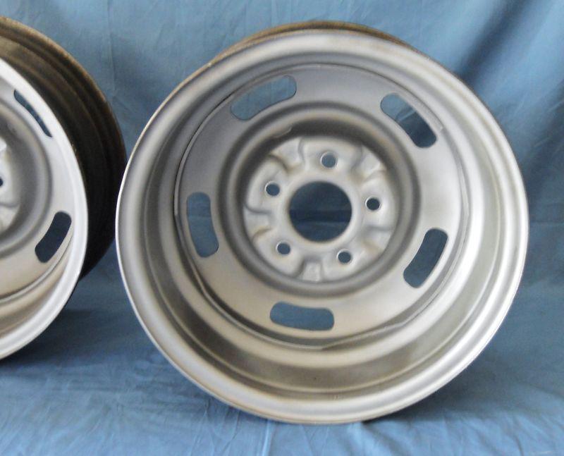 Purchase Chevy Rally Wheels 15x7 RPO code YH '69 camaro replaces AD ...